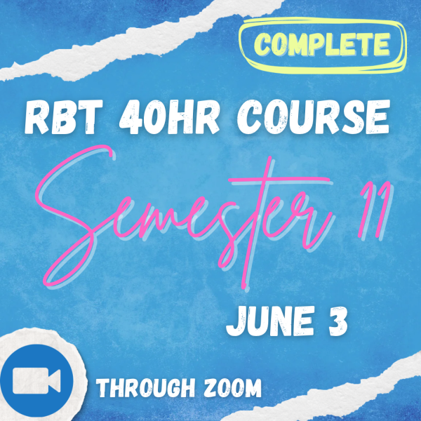 RBT 40 HR Course – Complete Package - ABA International Academy